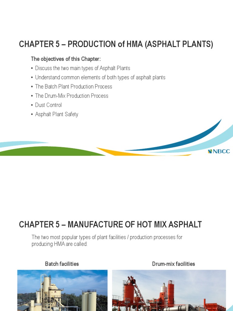 Asphalt Plant Production Processes | PDF | Manufactured Goods ...