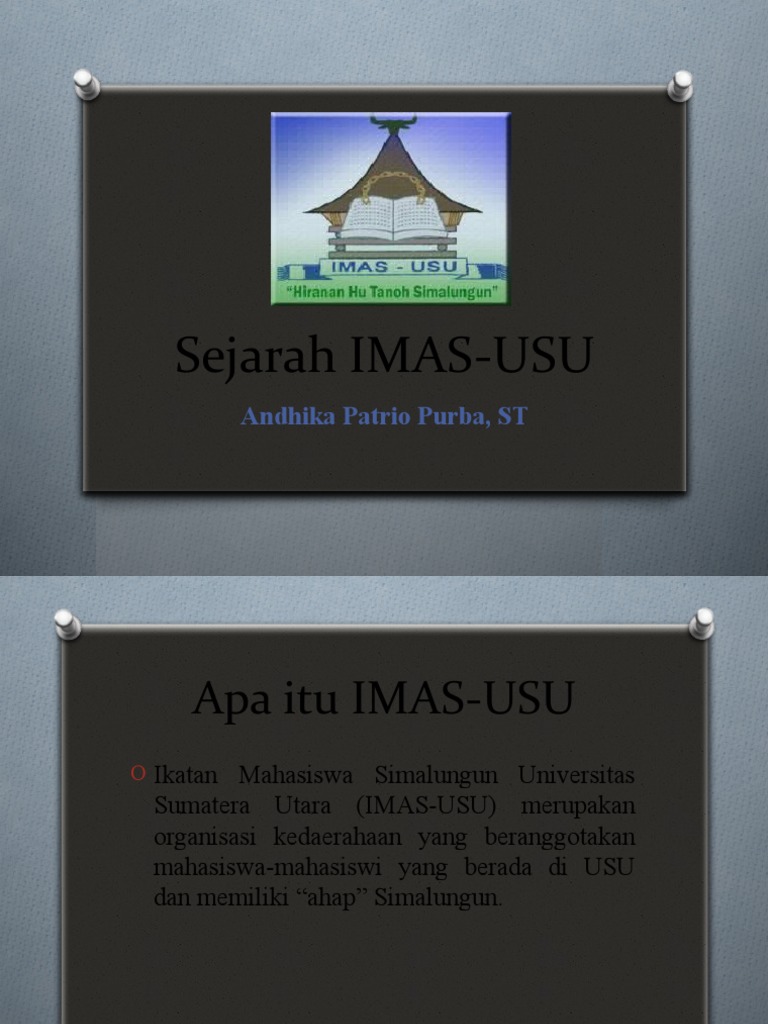 Sejarah IMAS-USU | PDF | Pengembangan Diri | Kesehatan Holistik