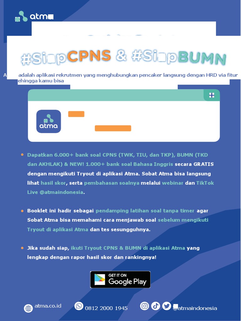 Soal Bahasa Inggris 1 - Atma | PDF | Divorce | Common Sense