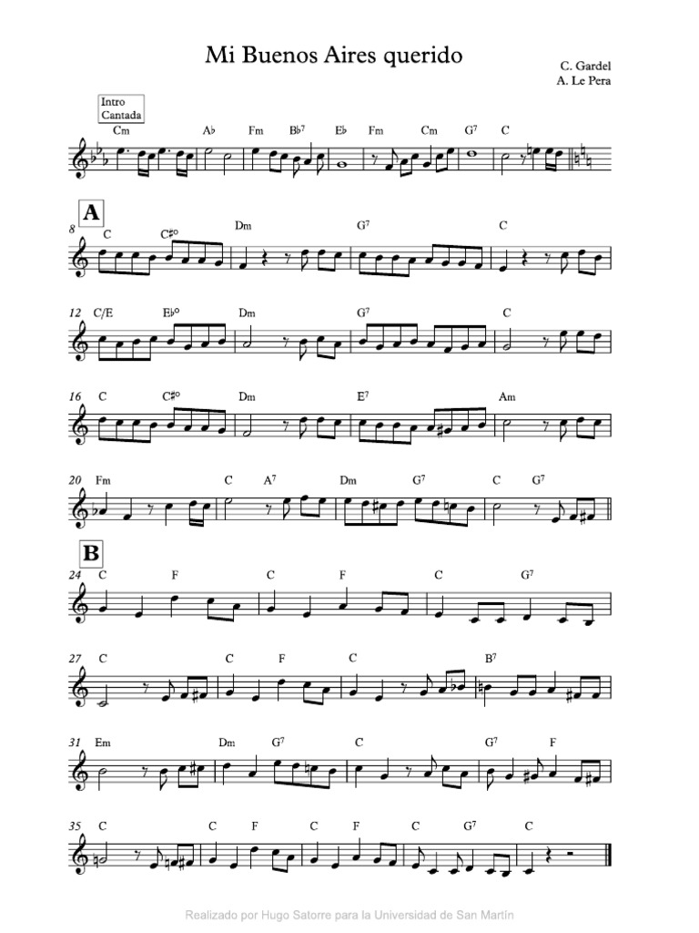 Mi Buenos Aires Querido | PDF