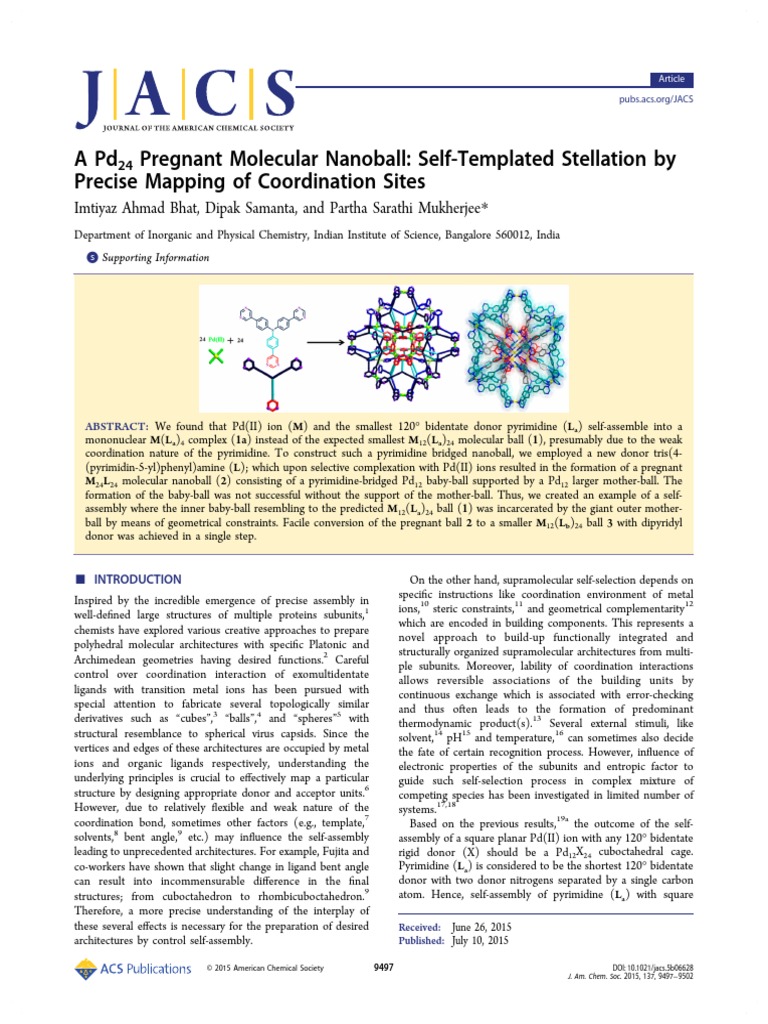 Jacs Paper | PDF