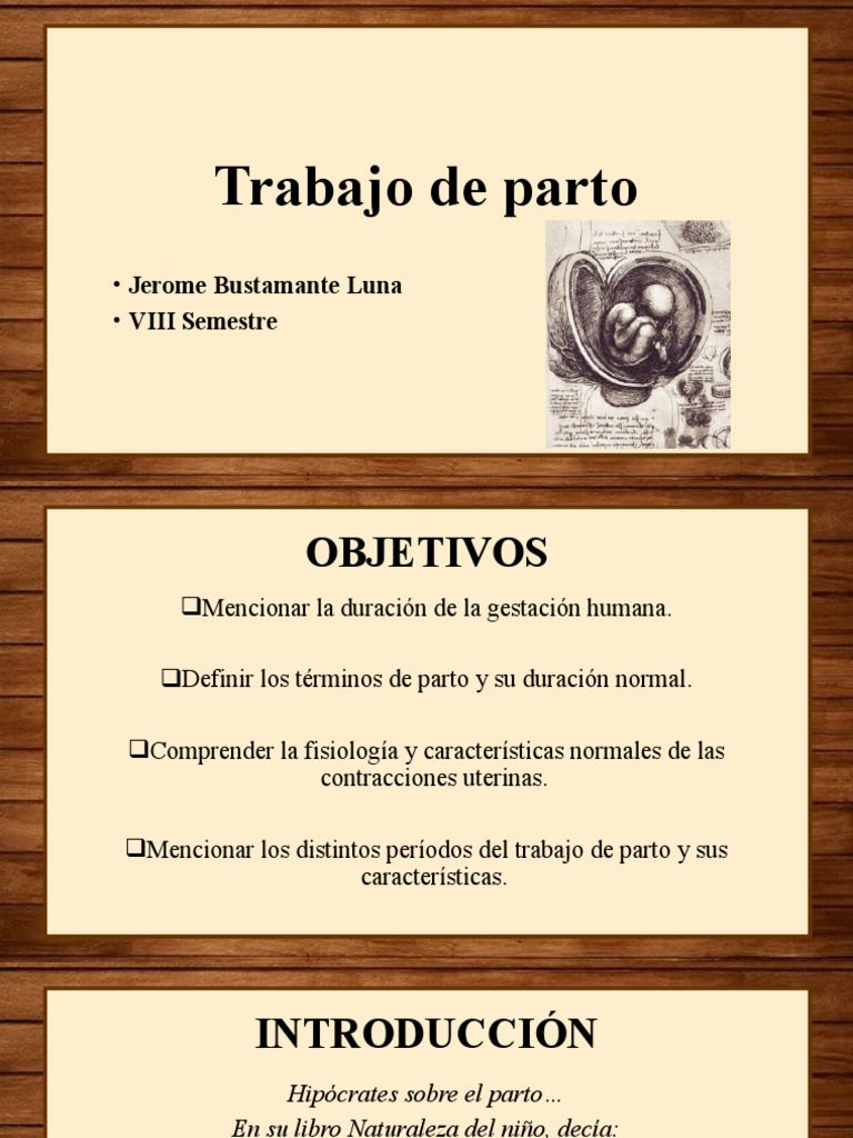 Trabajo de Parto | PDF