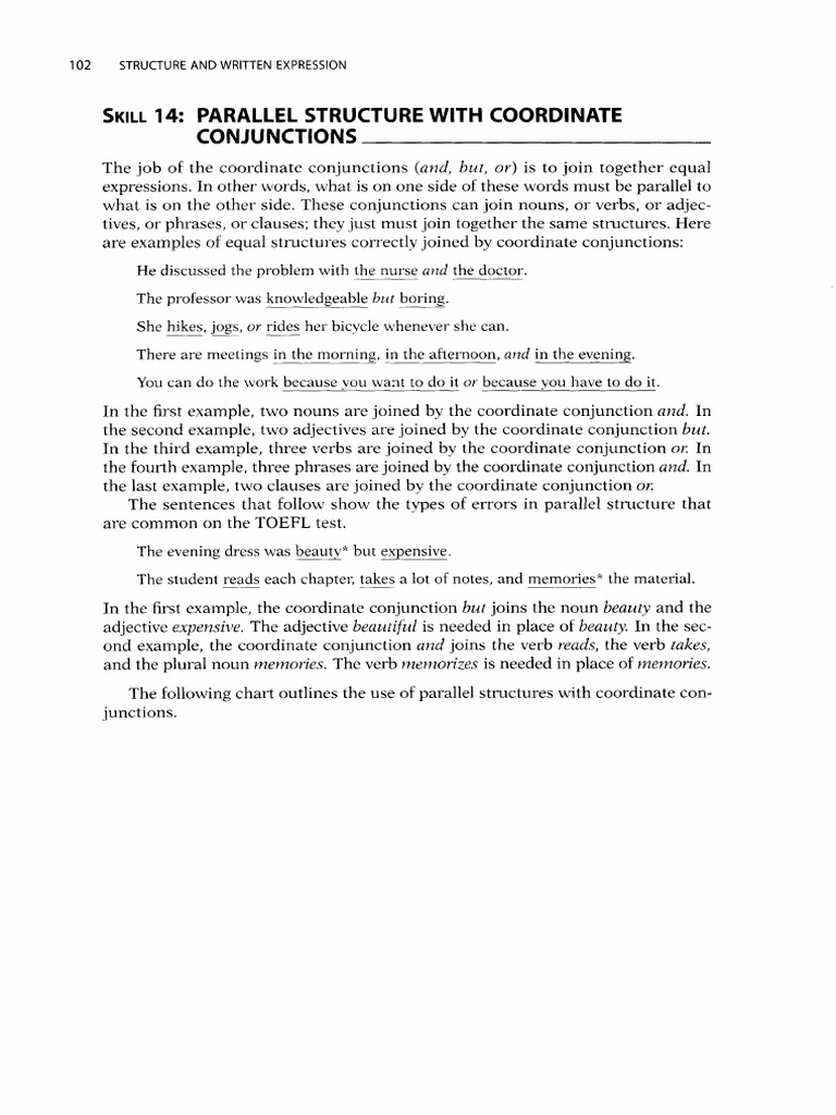Parallel Structure | PDF
