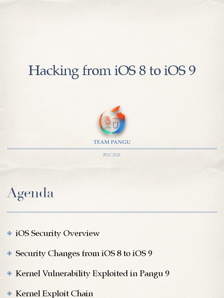 Pangu - IOS Security Overview | PDF