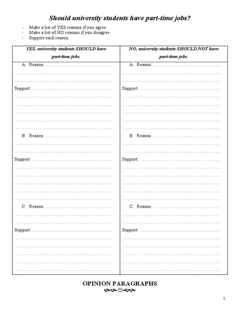 Opinion PARAGRAPH | PDF | Business