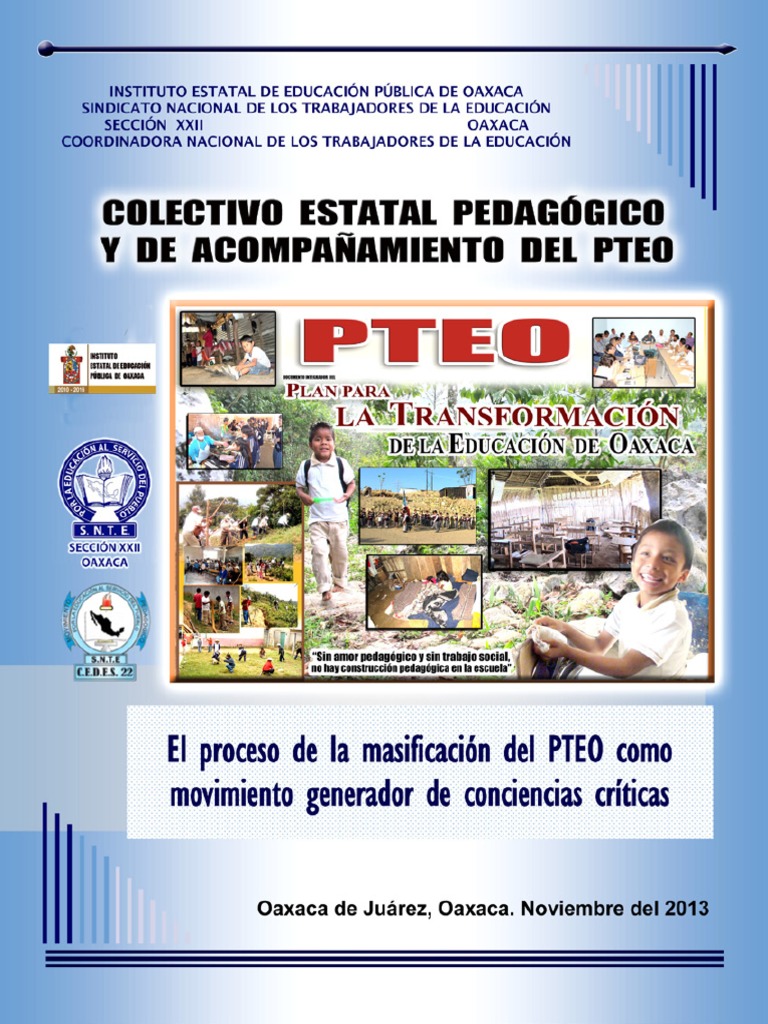 Proceso de La Masificacion Del Pteo 2012 | PDF | Sociedad | Evaluación