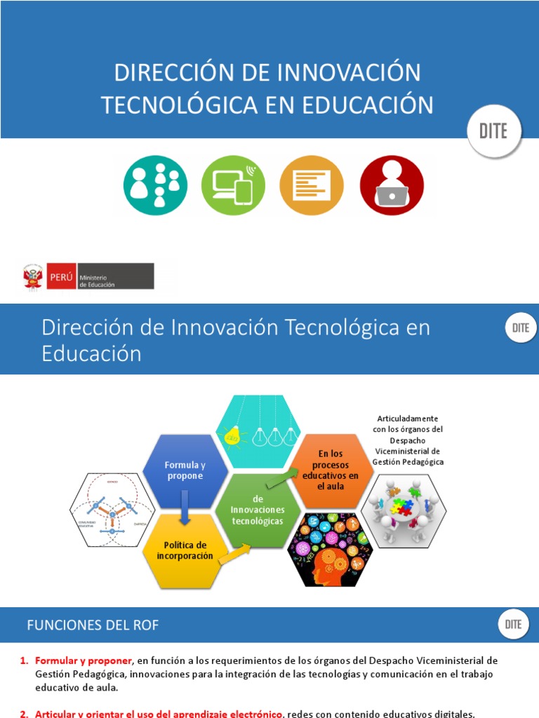 Dite Estructurafunciones Final | PDF