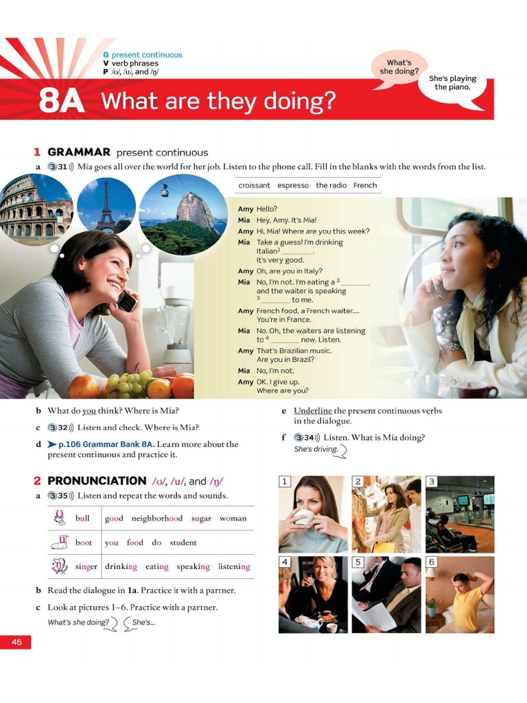 INU2101 - AEF Starter - Unit 8 | PDF