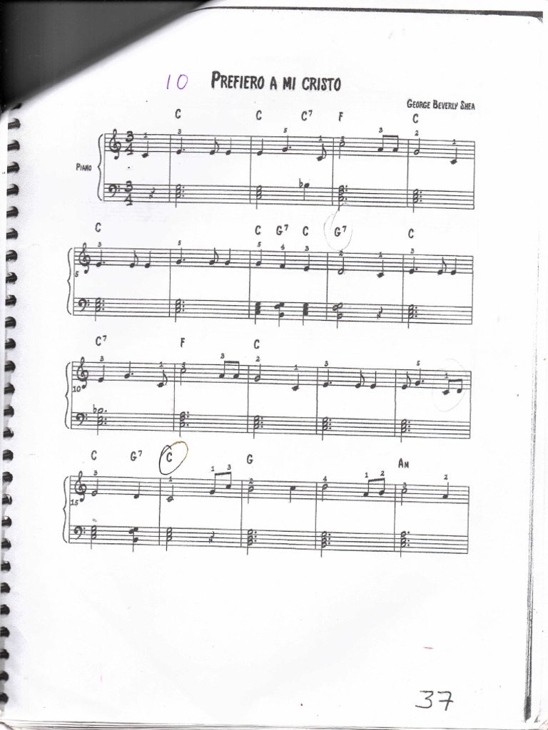 Prefiero a mi cristo | PDF