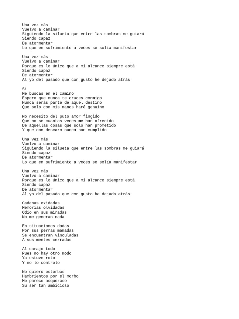 Black Goat Letra | PDF | Relaciones personales, crianza y desarrollo ...