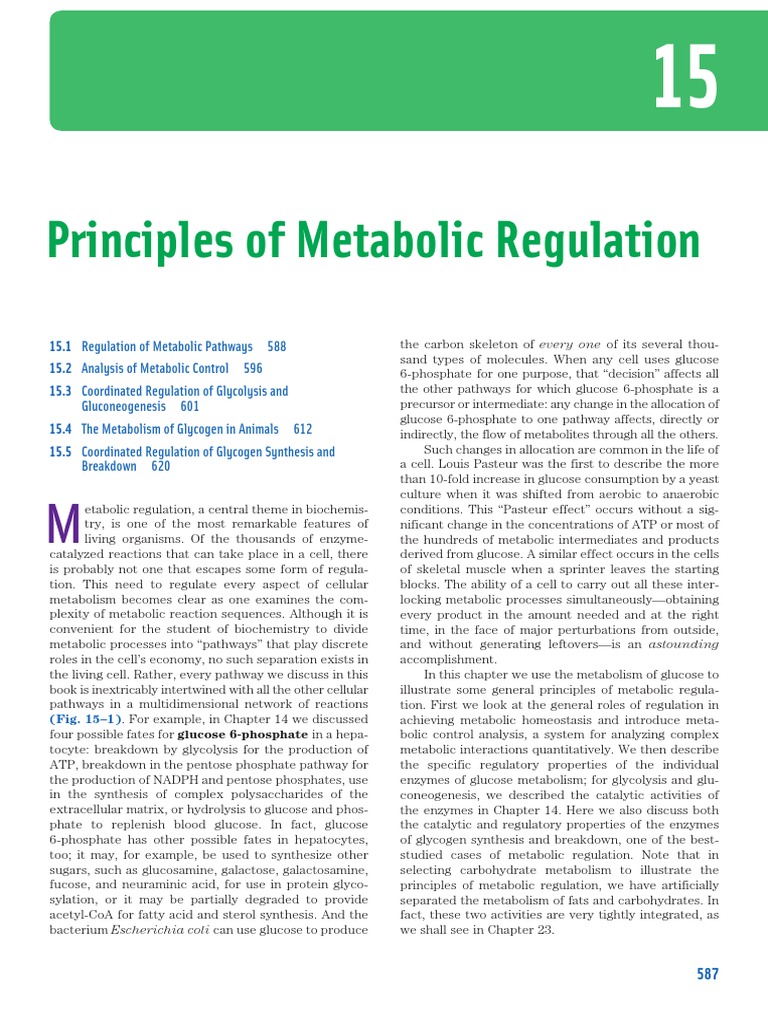 Lehninger-Principles-of-Biochemi BAB 15 | PDF | Science & Mathematics