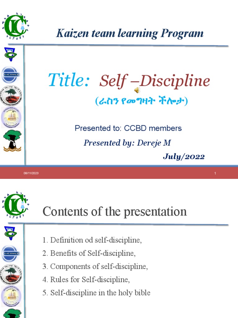 Self Discipline Edited Pdf Disciplines Cognition