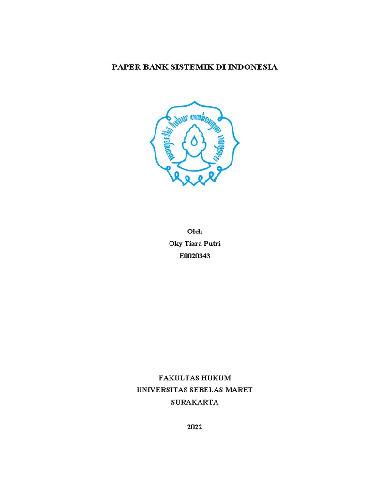 TUGAS OKY TIARA PUTRI - BANK SISTEMIK | PDF