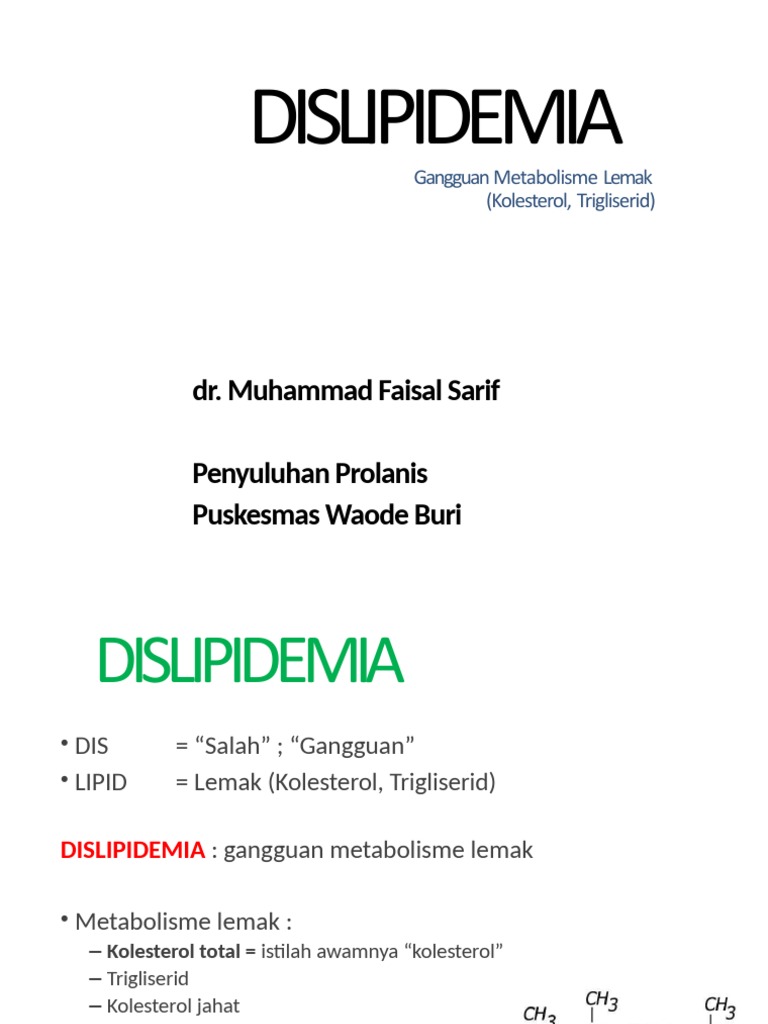 Dislipidemia | PDF