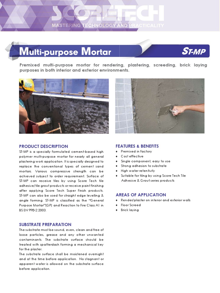 Scoretech ST-MP Catalogue | PDF