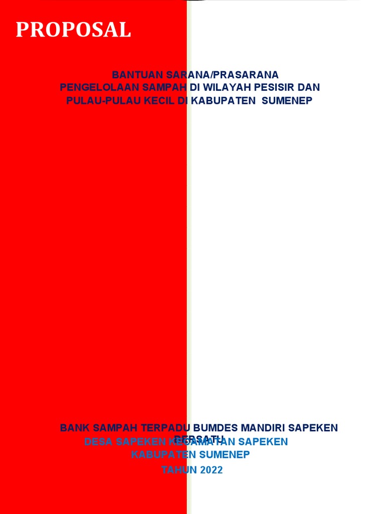 Proposal Sampah | PDF