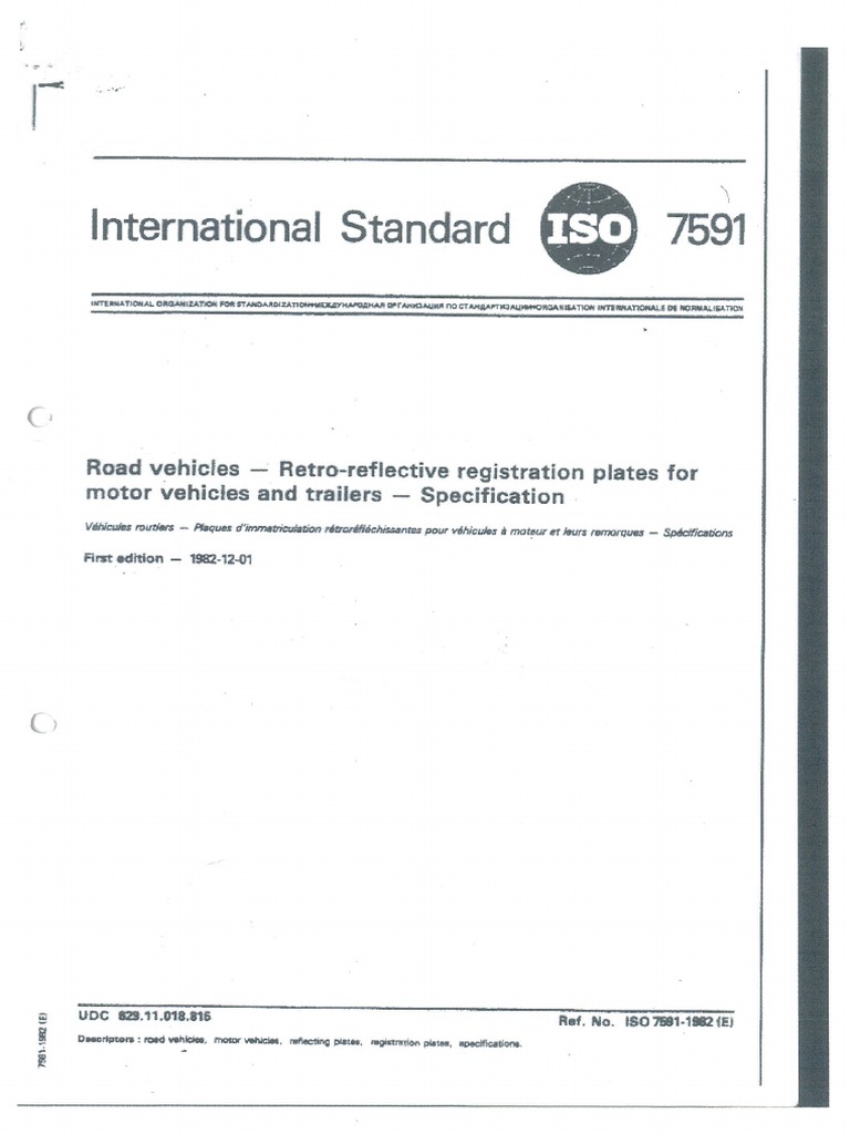 Iso 7591 | PDF