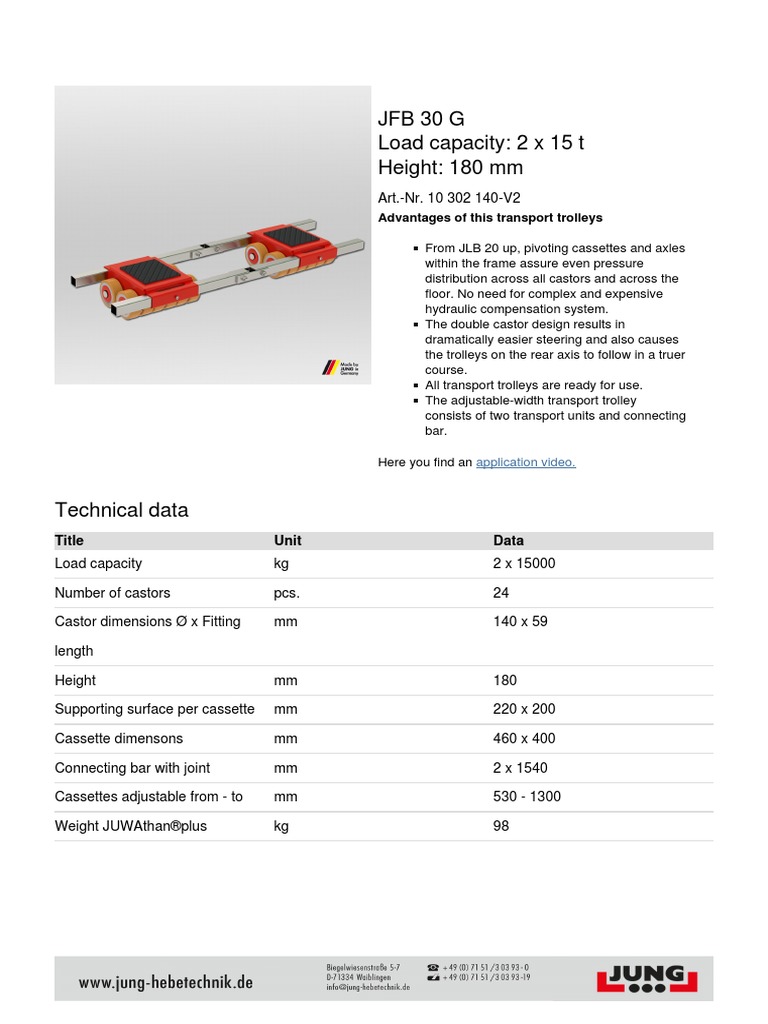 JFB 30 G | PDF | Vehicles | Manufactured Goods