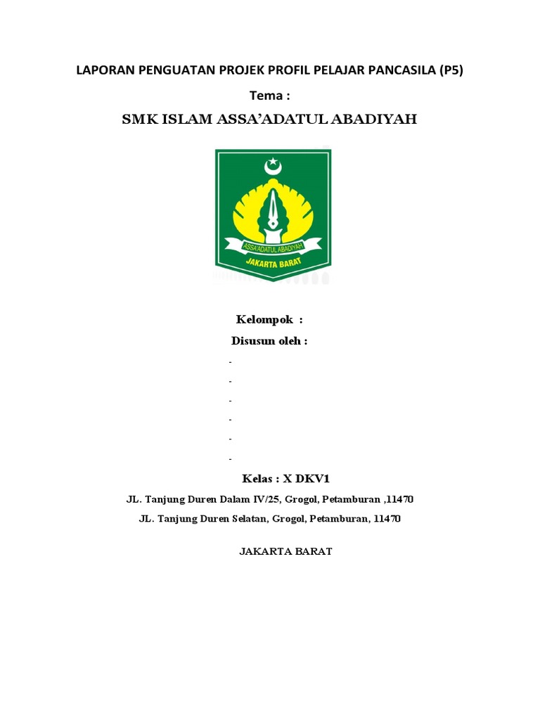 Contoh Proposal P5 | PDF