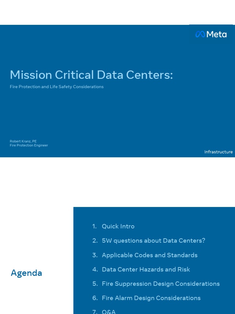 2023-01 Mission Critical Data Centers - Slides | PDF | Data Center ...