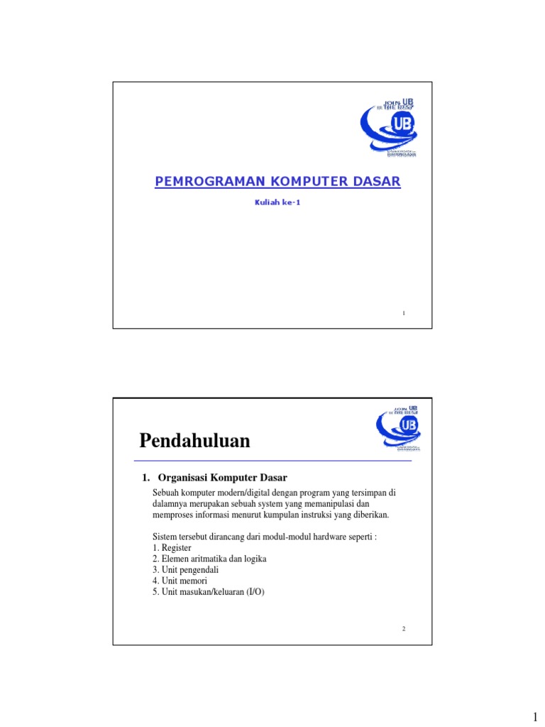 Modul-1 Introduction | PDF