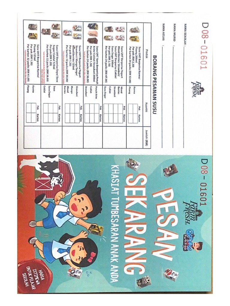 Borang Susu | PDF