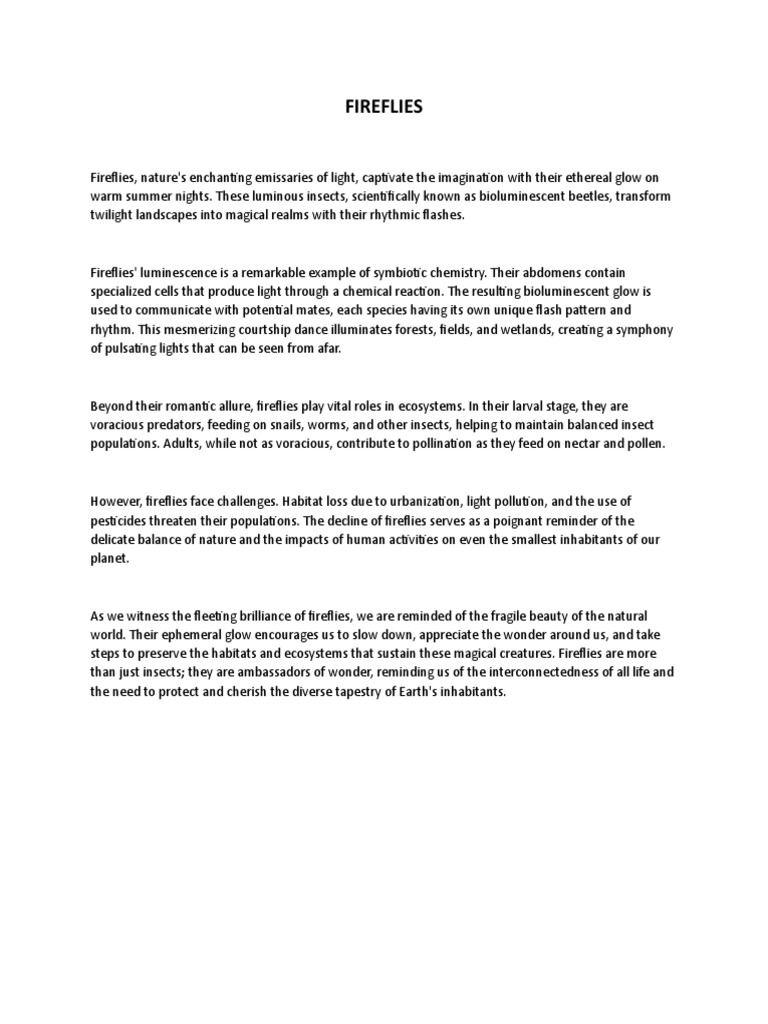 FIREFLIES | PDF
