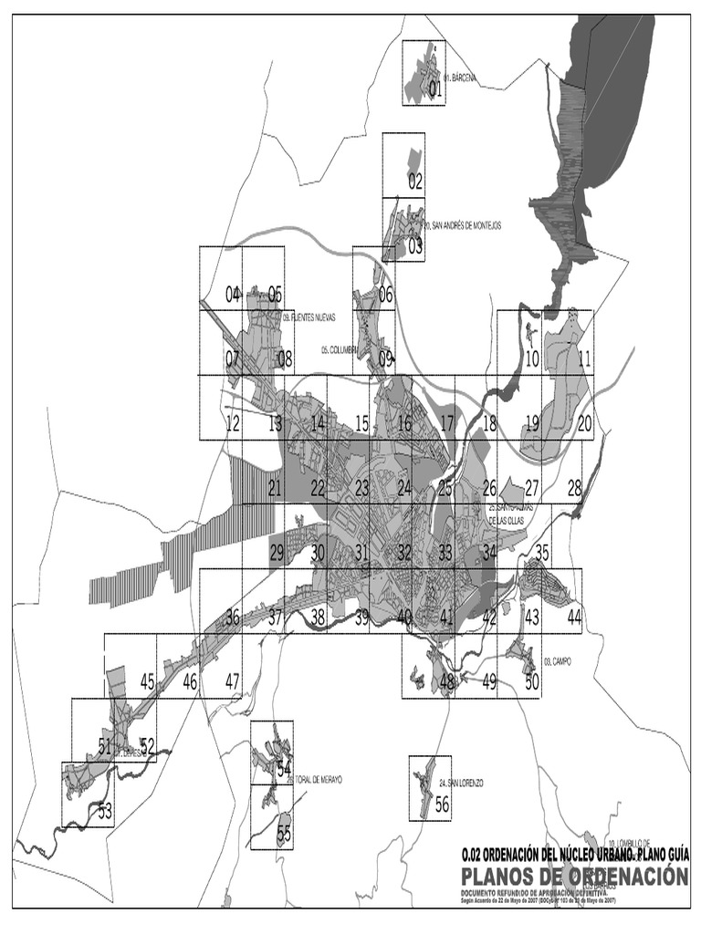 Plano Guia Ponferrada | PDF