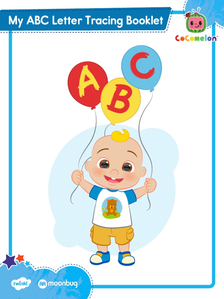 Cocomelon ABC Letter Tracing Booklet Us L 1634698960 Ver 1 | PDF