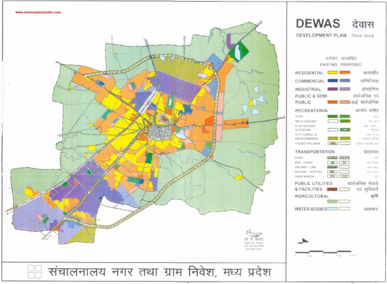Dewas Development Plan Map | PDF