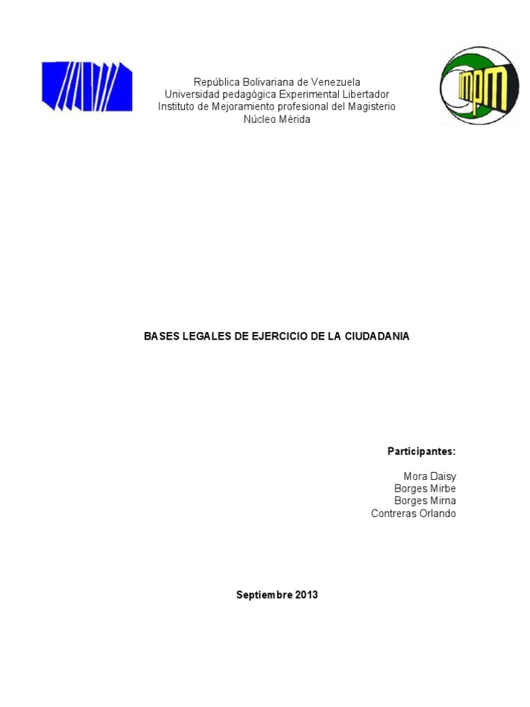 Ensayo de Ciudadania | Descargar gratis PDF | Derechos de los niños | Ciudadanía