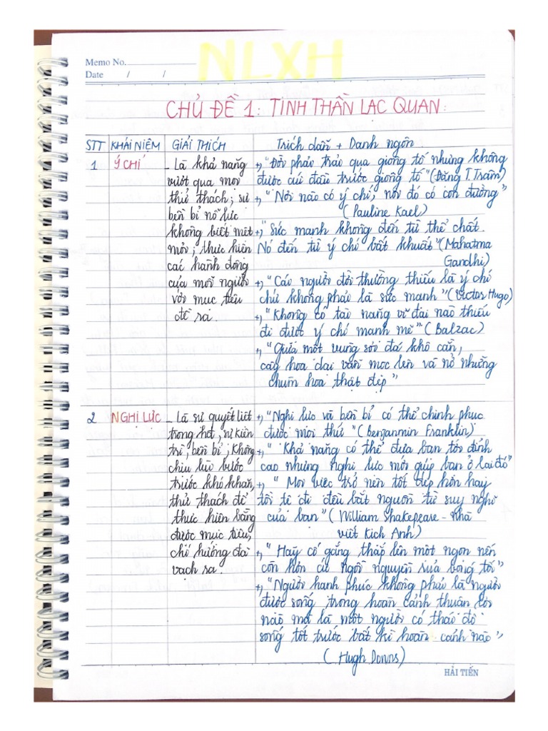 Danh Ngôn NLXH | PDF