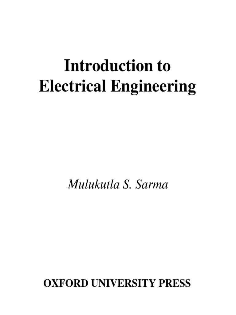 Introduction To Electrical Engineering A | Download Free PDF | Electronic Circuits | Electrical ...