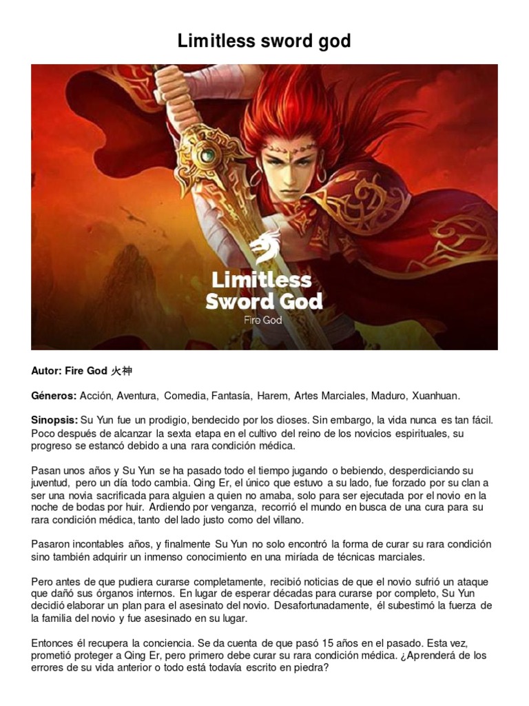 Limitless Sword God 401-500 | PDF