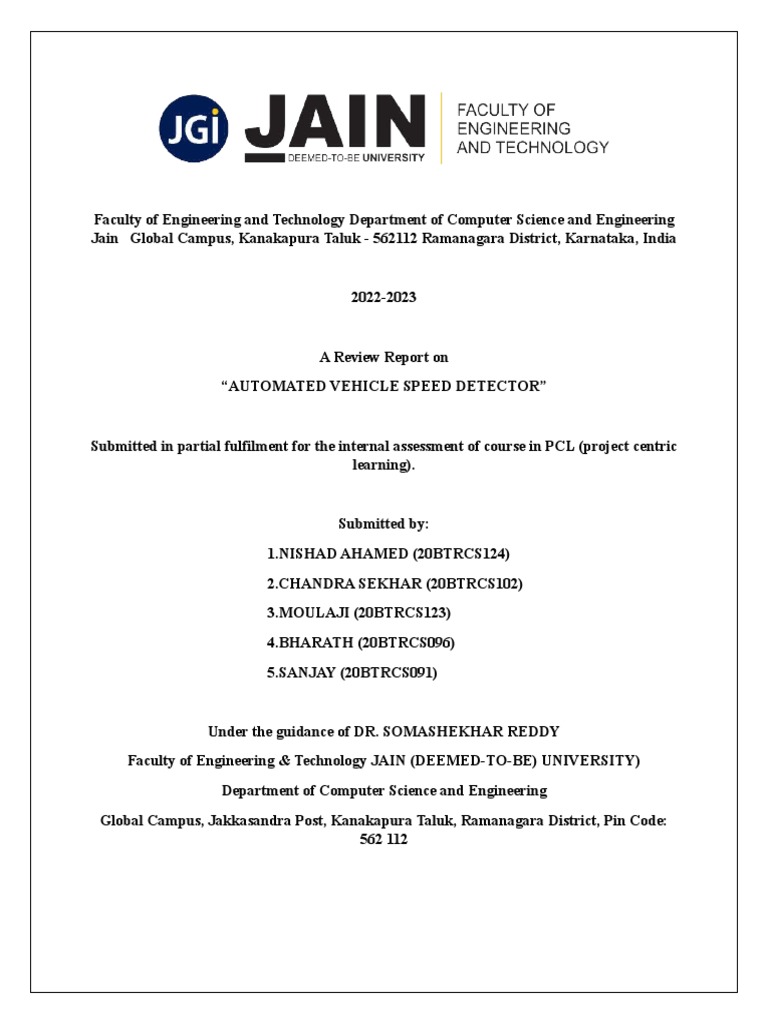 Updated pcl report | PDF