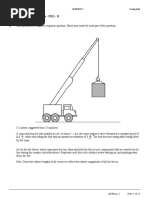 AP - Physics 1 Torque & Rotational Motion FRQ | PDF