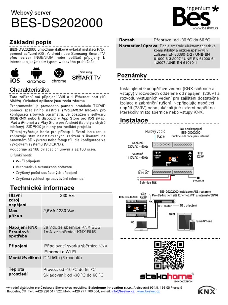 175 Technicky List CZ Bes ds202000 | PDF