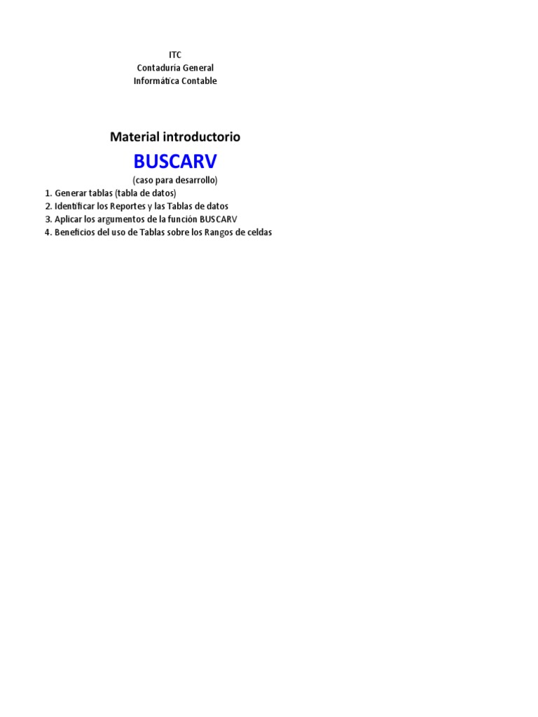 Buscarv Material | PDF