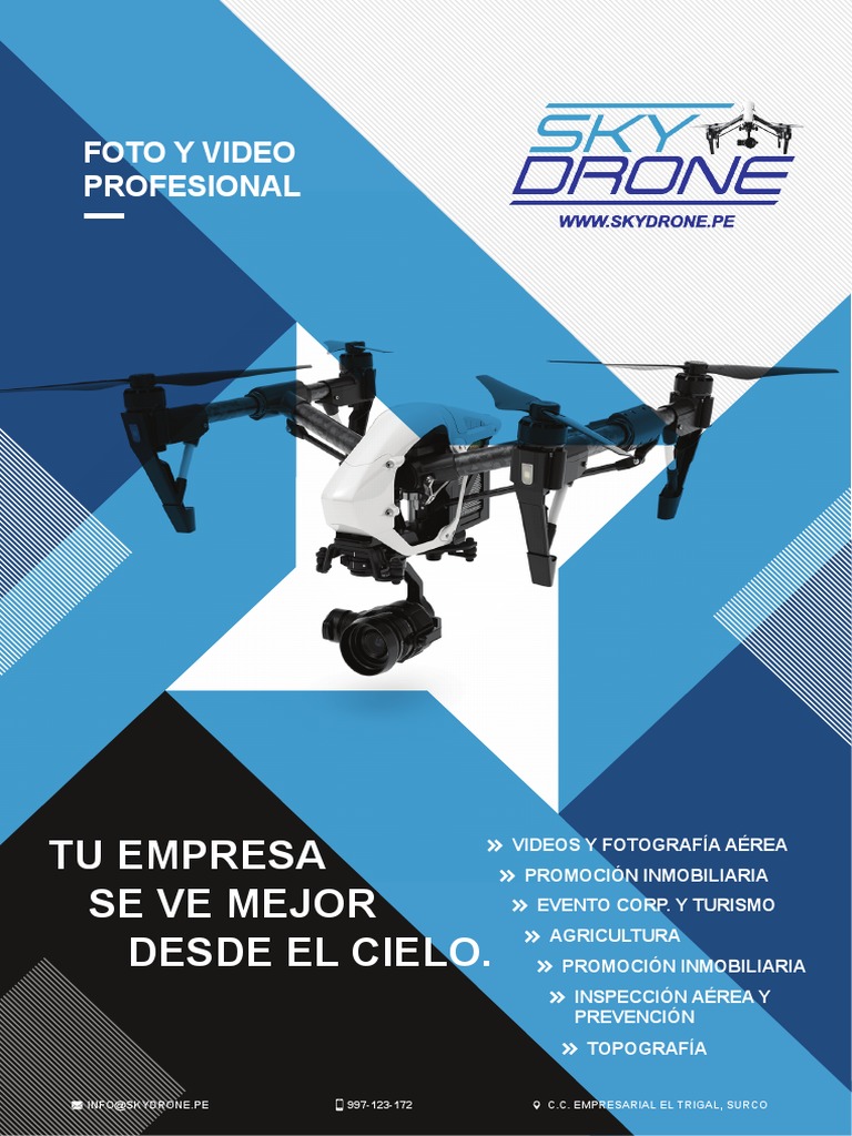 Brochure SkyDrone | PDF