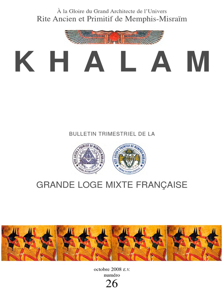 À la Gloire du Grand Architecte de l Univers Rite Ancien et Primitif de ...