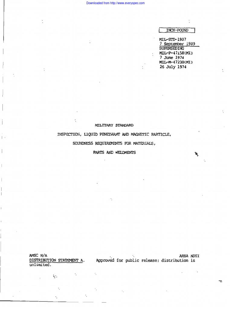 MIL-STD-1907 | PDF