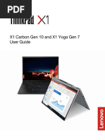 Hard Reset Lenovo X1 Carbon | PDF