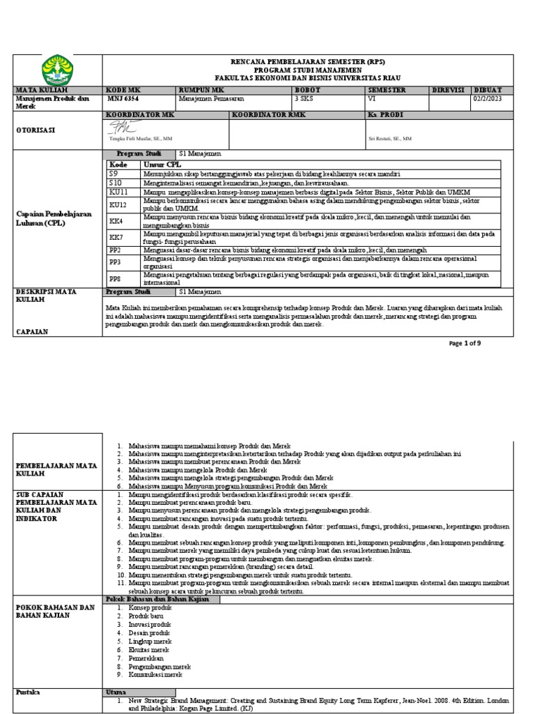 MPM RPS 2023 TF | PDF