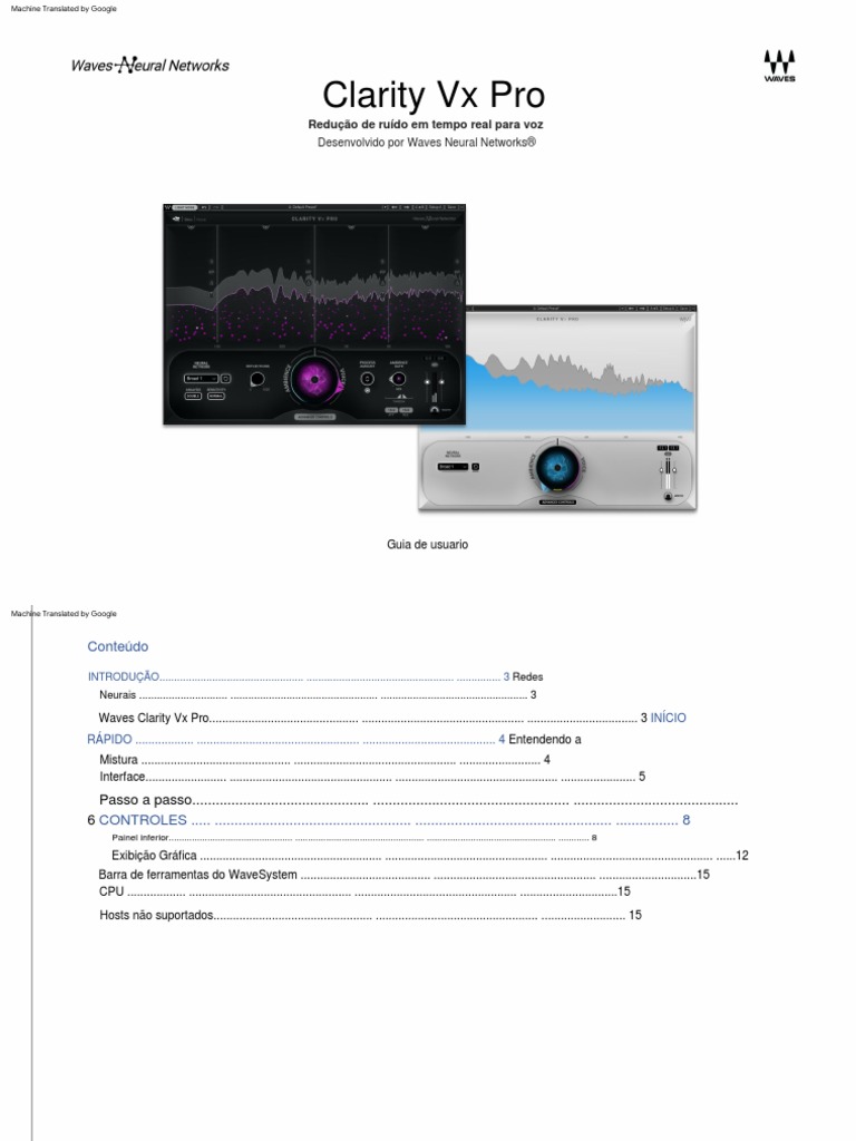 Clarity VX Pro | PDF