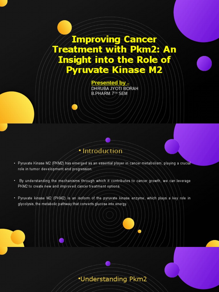 DJB Presentation On Pkm2 | PDF