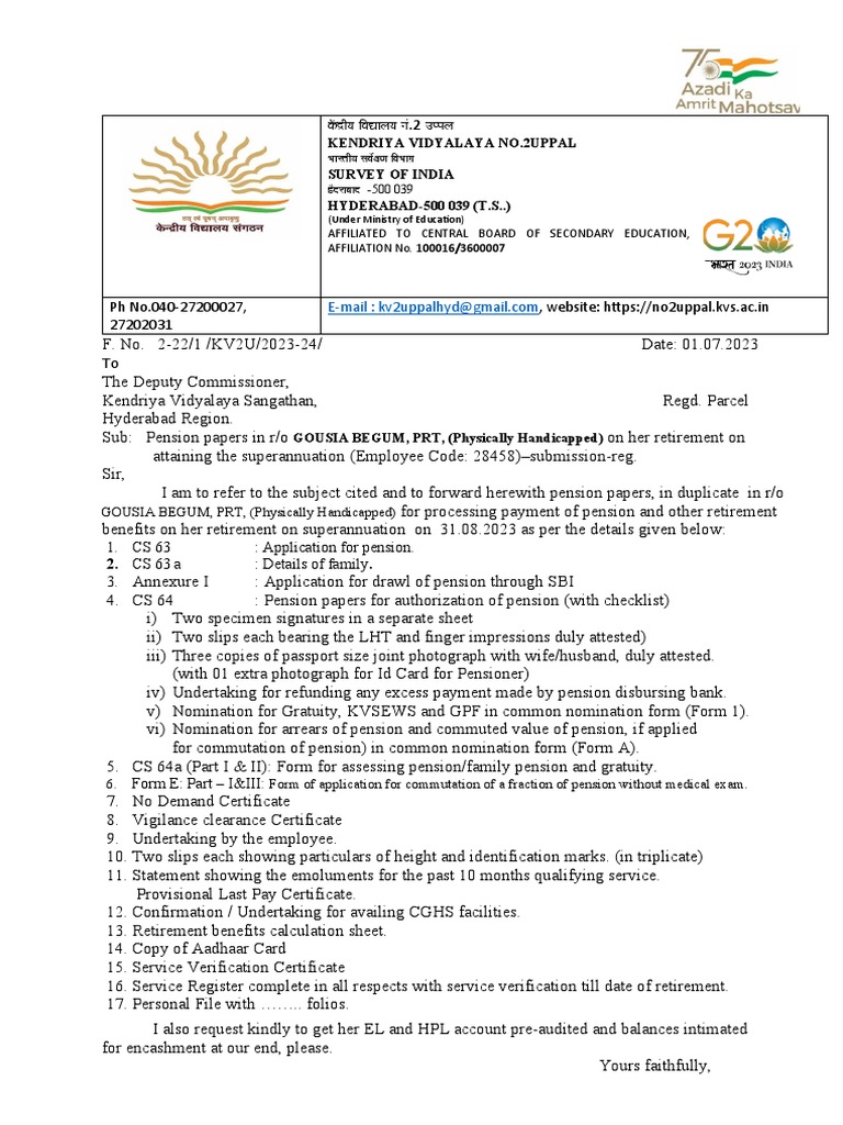 Final Gousia Begum FINAL | PDF | Pension