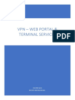 User Guidelines For Accops VPN Solution | PDF | Login | Computing