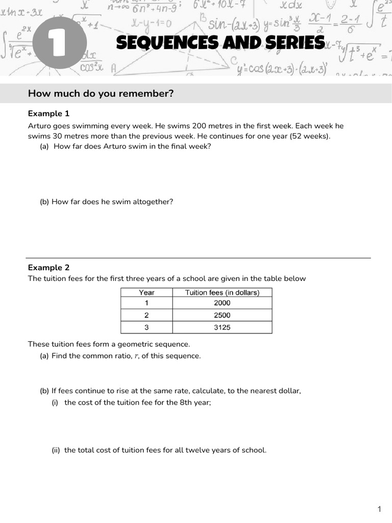 Booklet - Units 1 & 2 | PDF