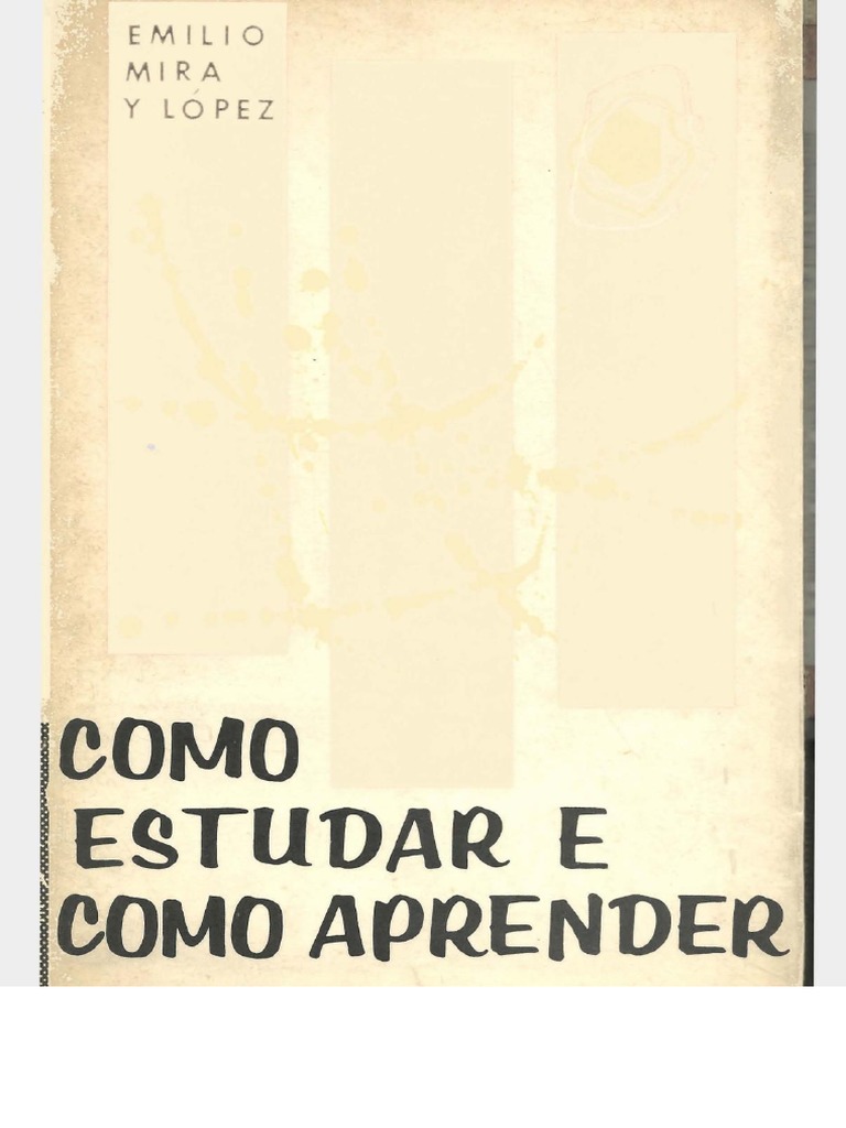 Como Estudar e Como Aprender | PDF