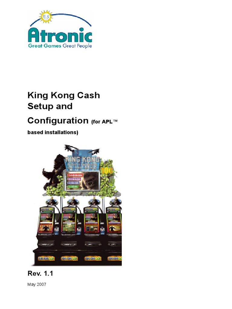 Manual King Kong Cash - Setup and Configuration (APL Based) - 1 | PDF